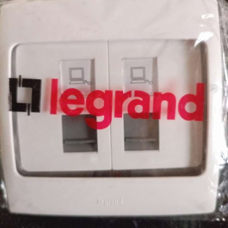 Promo Outlet Data Legrand Double Cat6 Putih Diskon 15% di Seller Hayza ...
