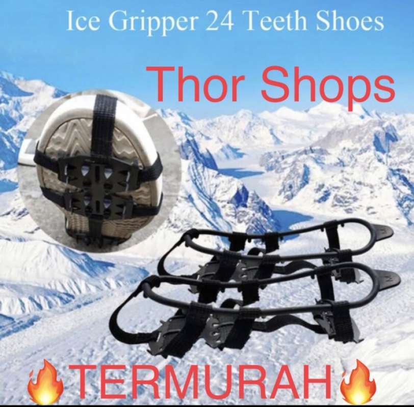 Promo Alas sepatu mendaki jalan di tempat licin es Diskon 50% di Seller ...