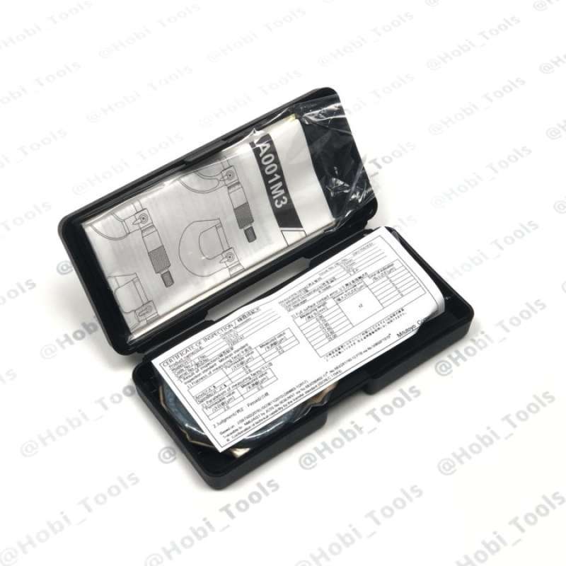 Promo Mitutoyo Micrometer Luar 0-25 Mm - Outside Micro Meter 0.01 Mm ...