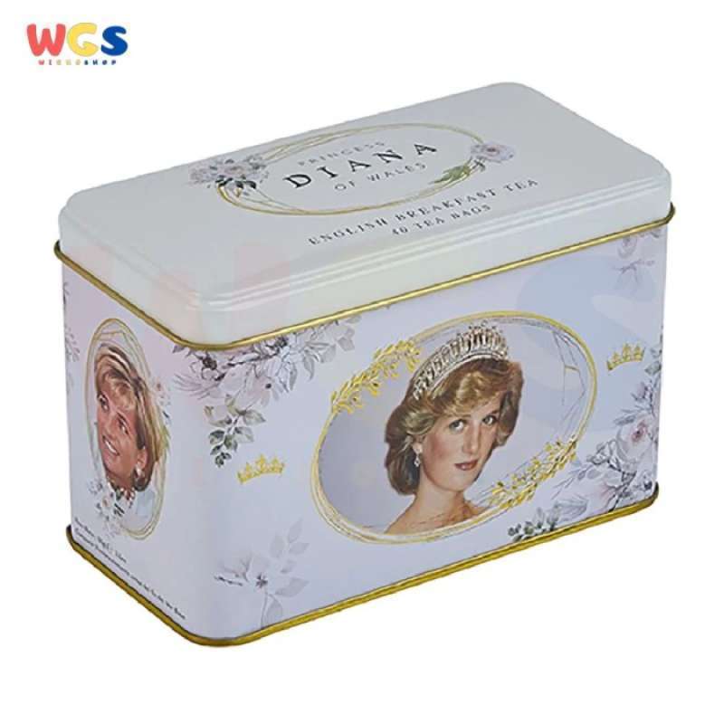 Jual New English Teas Princess of Wales Diana Tea Tin Collection 40s ...