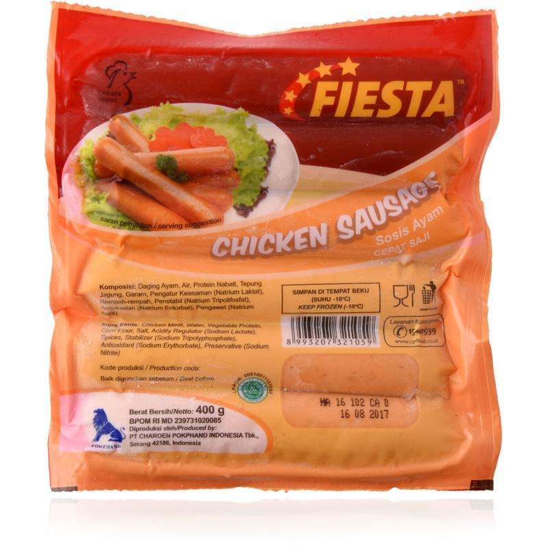 Jual Fiesta Chicken Sausage [400 g/Khusus Jakarta] di Seller Alfamidi ...