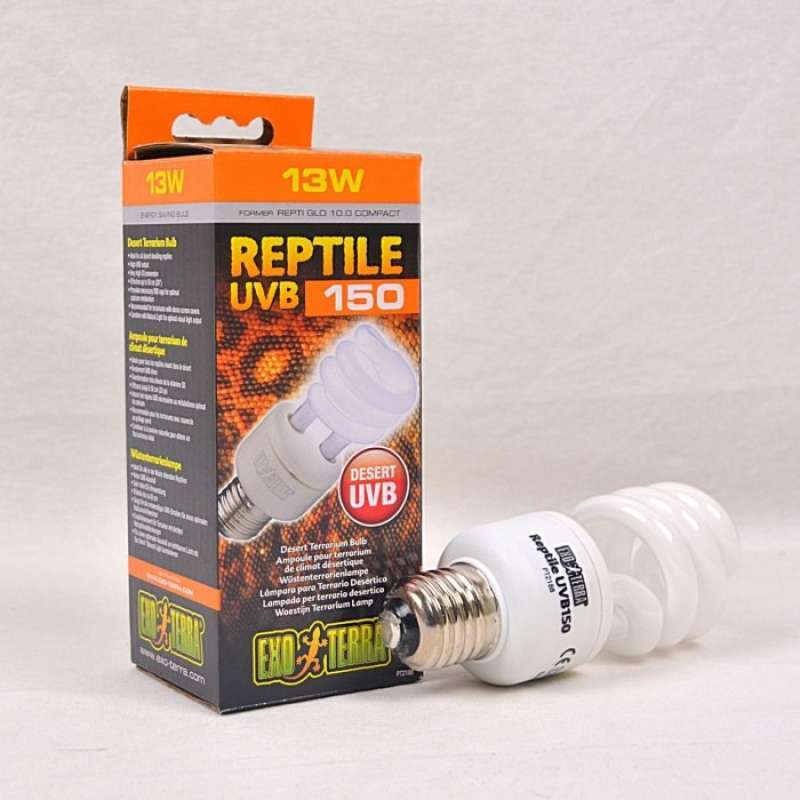 Jual EXOTERRA Lampu Reptil Reptile UVB Bulb 150 13w/25w di Seller Enigma - Kapuk, Kota Jakarta ...