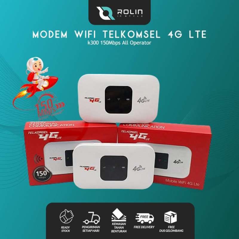 Jual Modem Wifi Telkomsel 4g Lte Unlock All Operator-mifi 4g Lte Di Seller Rolin Store - Krukut ...