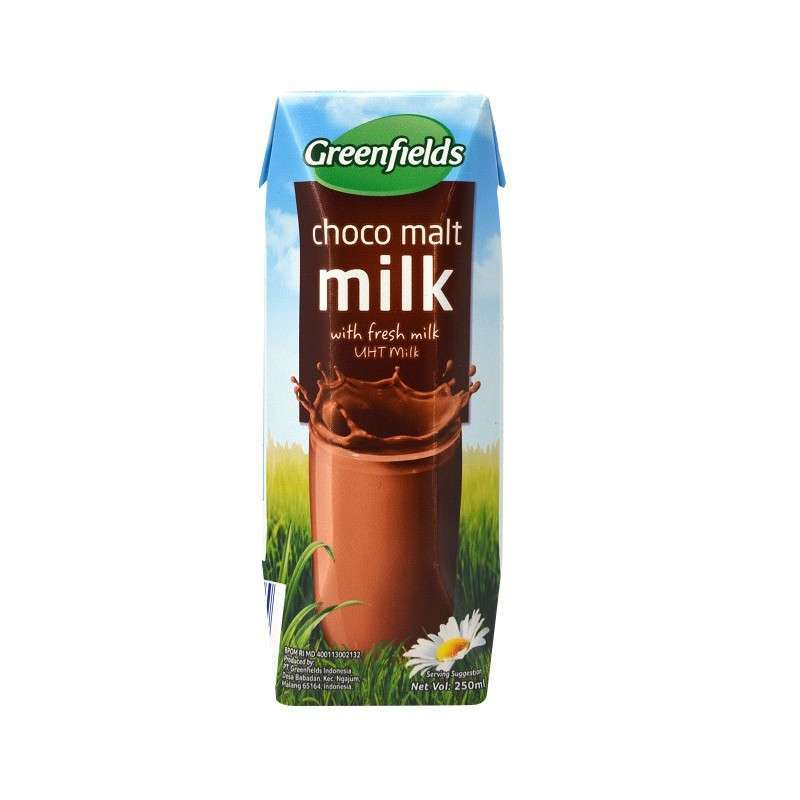 Promo Greenfields Choco Malt Milk UHT [250 mL] Diskon 4% di Seller Sari ...