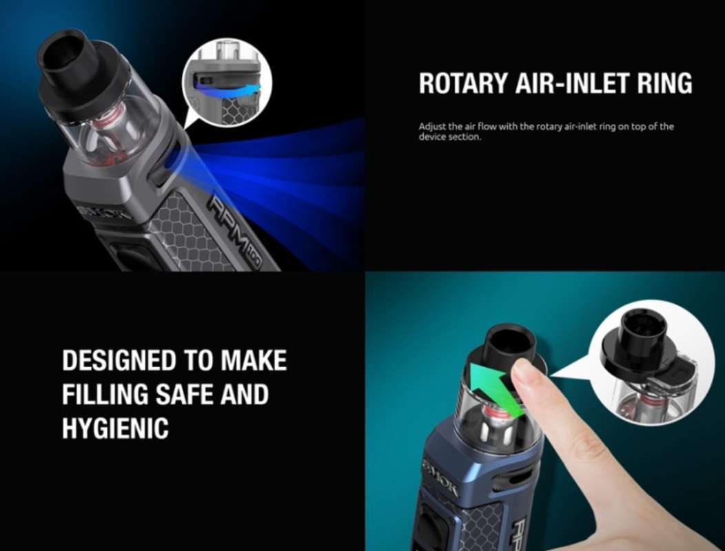 Jual Smok Rpm 85 Kit 3000mah Built In Battery Pod Mod Kit Authentic ...