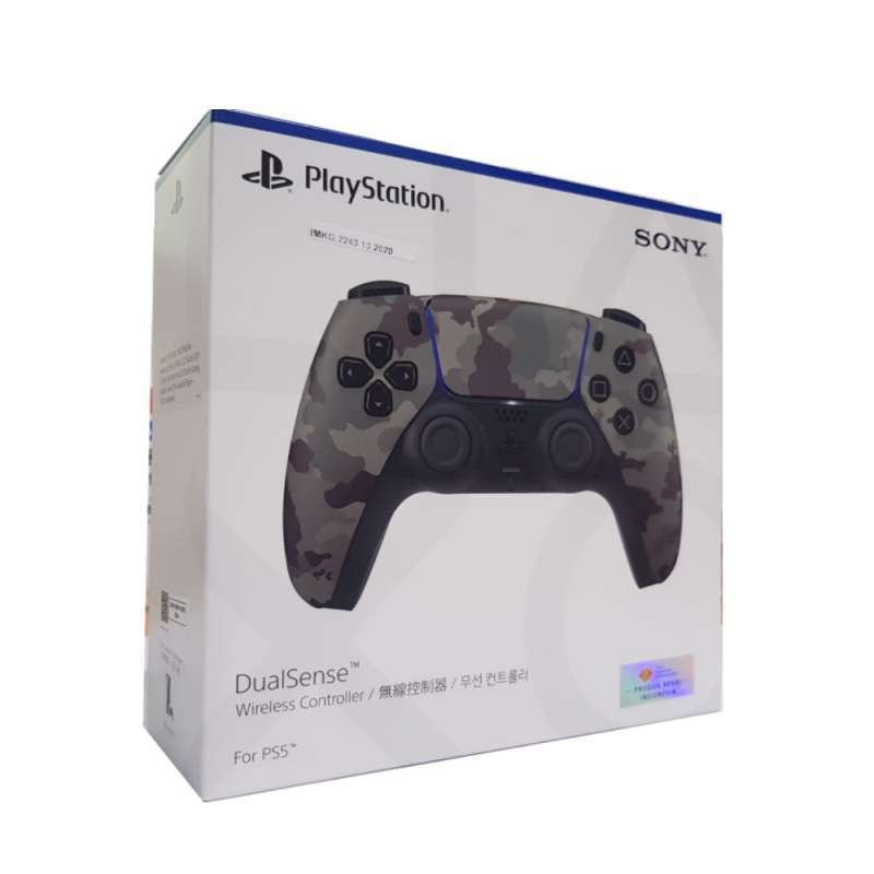 Jual PS5 Dual Sense wireless controller Camo Grey (GARANSI SONY ...