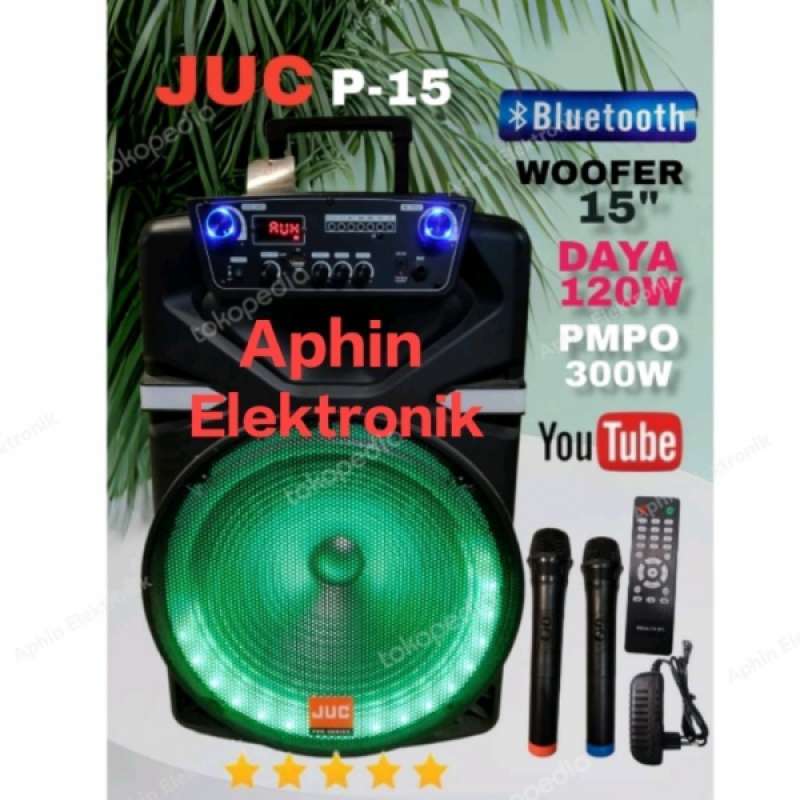 Promo Speaker Portable Meeting Juc 15 Inch P15 Speaker Karaoke Bluetooth Diskon 15% di Seller ...