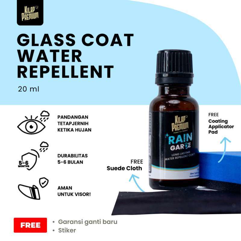 Jual Rain Garde | Kilap Premium - Glass Coating, Water Repellent ...