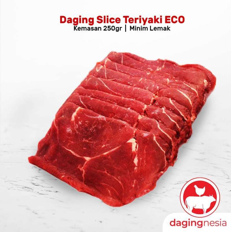Promo Daging Slice Teriyaki Eco - 250gr Diskon 18% Di Seller ...