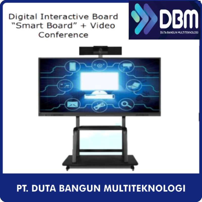 Jual Digital Interactive Board “Smart Board” With Video Conference 65 ...