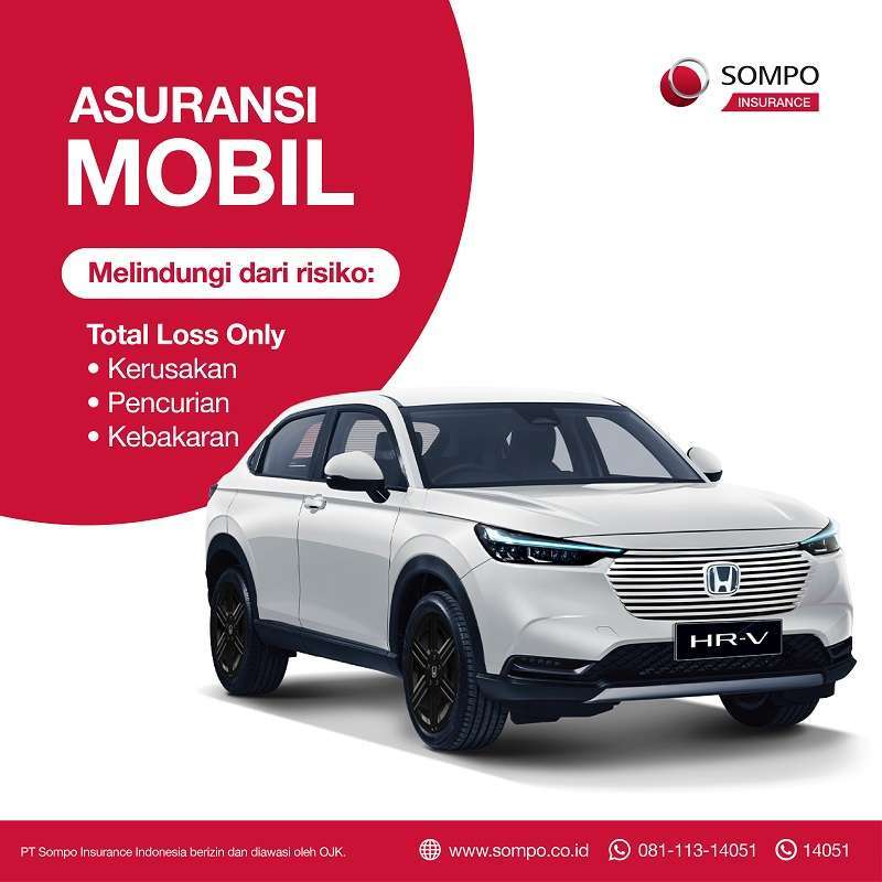Jual SOMPO Insurance for Honda All New HRV 1.5E CVT di Seller SOMPO ...