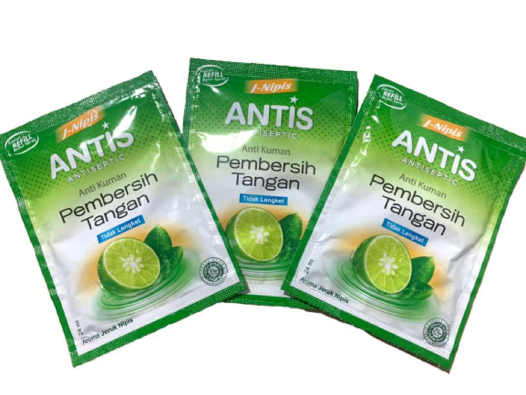 Jual Antis Hand Sanitizer Sachet 24ml Di Seller Dede Collection - Kebon ...