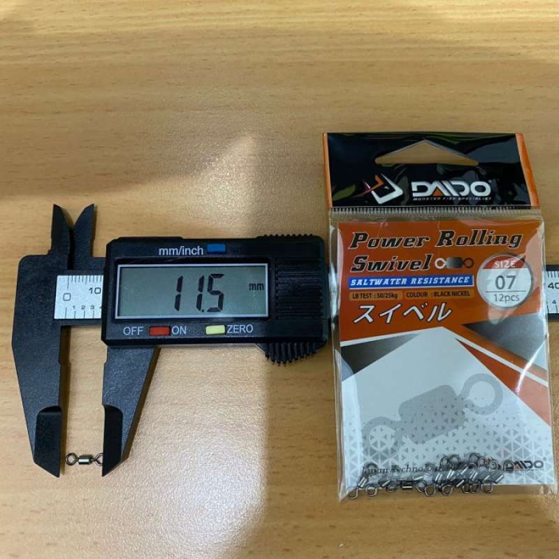 Promo DAIDO POWER ROLLING SWIVEL SALTWATER RESISTANCE UKURAN 1 SAMPAI ...