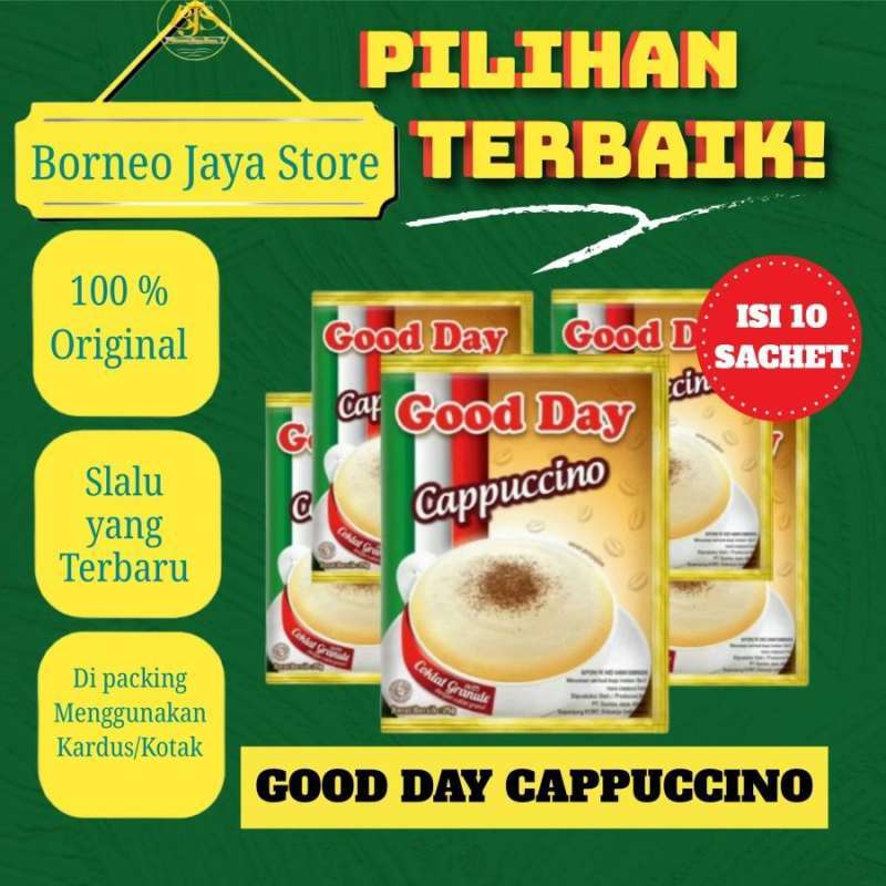 Jual Good Day Cappuccino Isi 10 Sachet di Seller Borneo Jaya Store ...