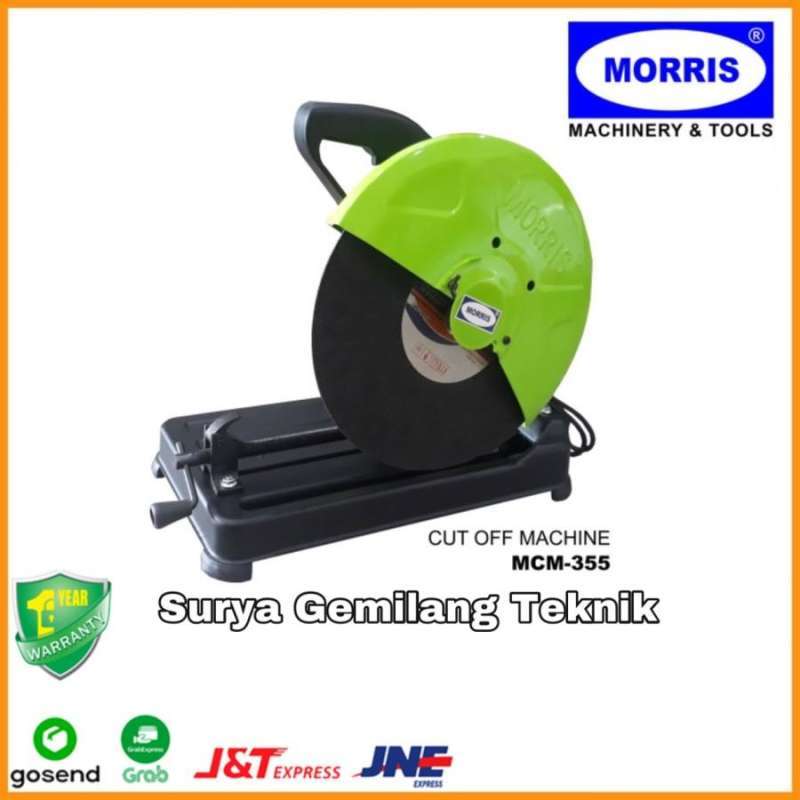 Jual Cut Off Machine / Mesin Potong Besi Listrik MORRIS MCM 355 di ...