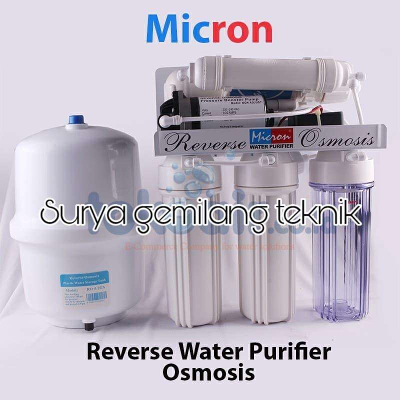 Jual Mesin Reverse Osmosis RO 100 GPD 5 Stage Filter Air Minum RO ...