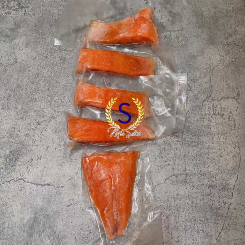 Jual NORWEGIAN SALMON TROUT 1 kg Fillet tanpa duri & tulang vacuum ...