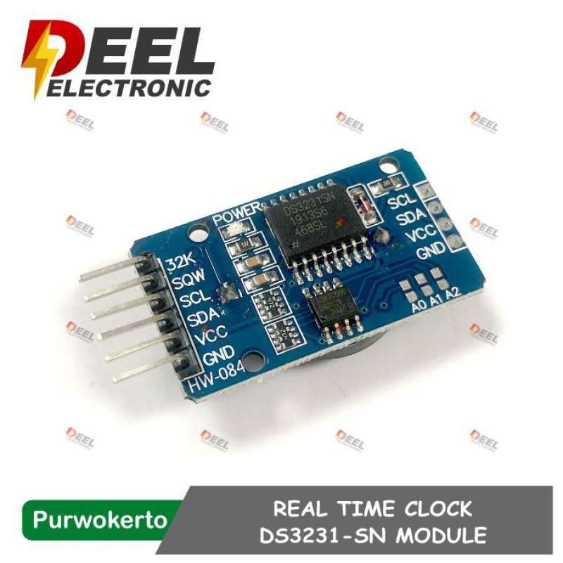 Jual REAL TIME CLOCK DS3231 MODULE I2C TYPE - SN RTC FOR ARDUINO di ...