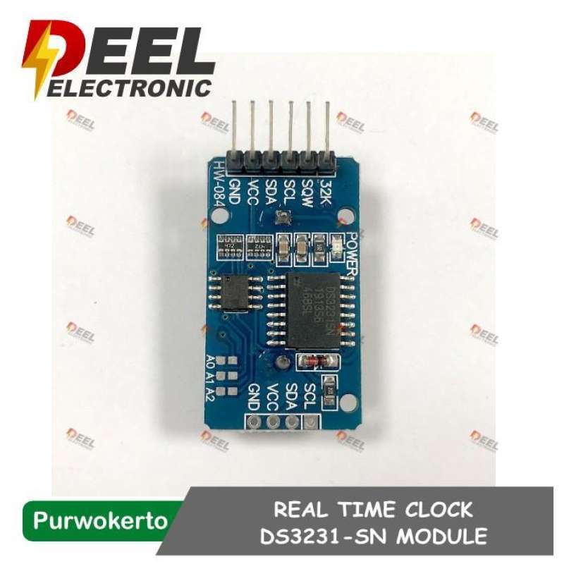 Jual REAL TIME CLOCK DS3231 MODULE I2C TYPE - SN RTC FOR ARDUINO di ...