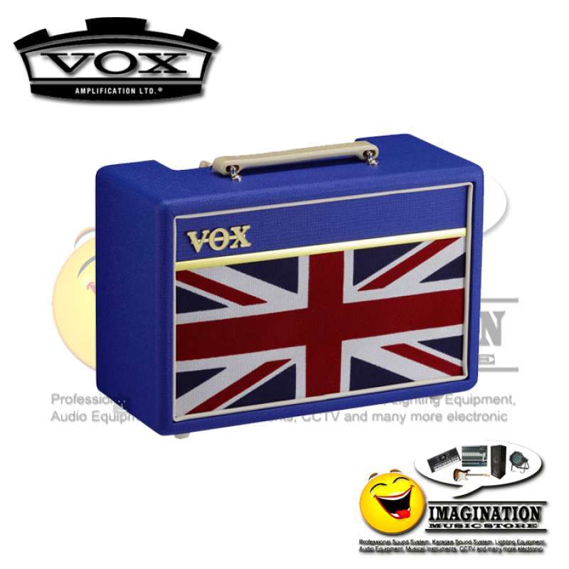 Jual Vox Pathfinder 10 Union Jack Royal Blue Solid-state Guitar Combo ...