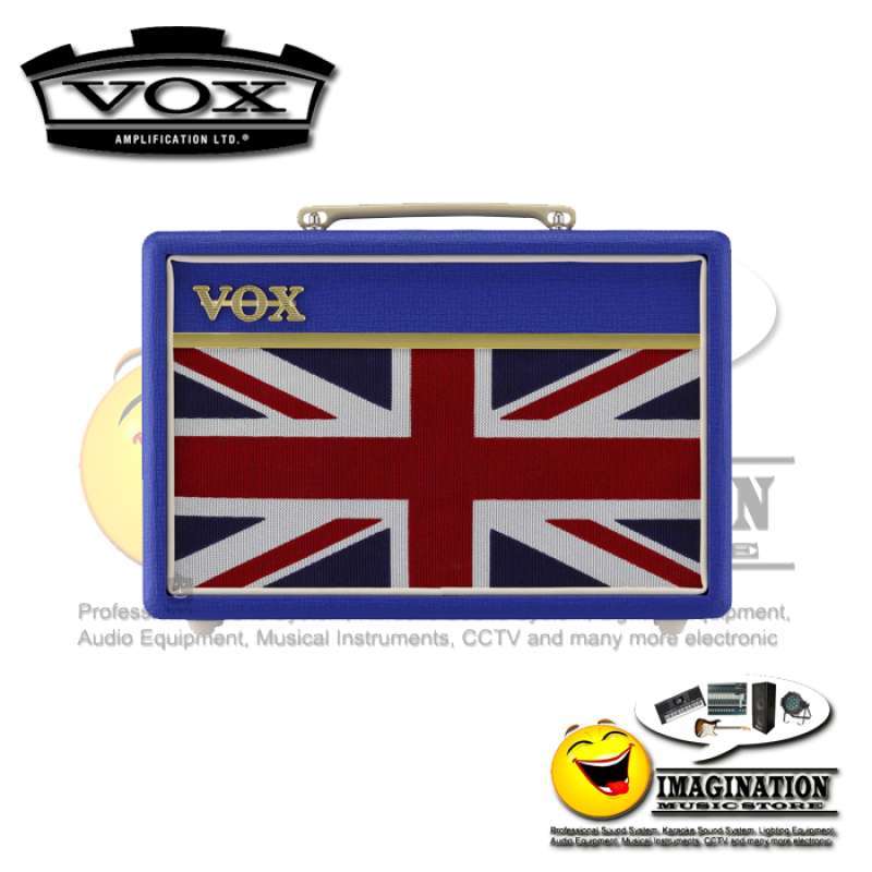 Jual Vox Pathfinder 10 Union Jack Royal Blue Solid-state Guitar Combo ...