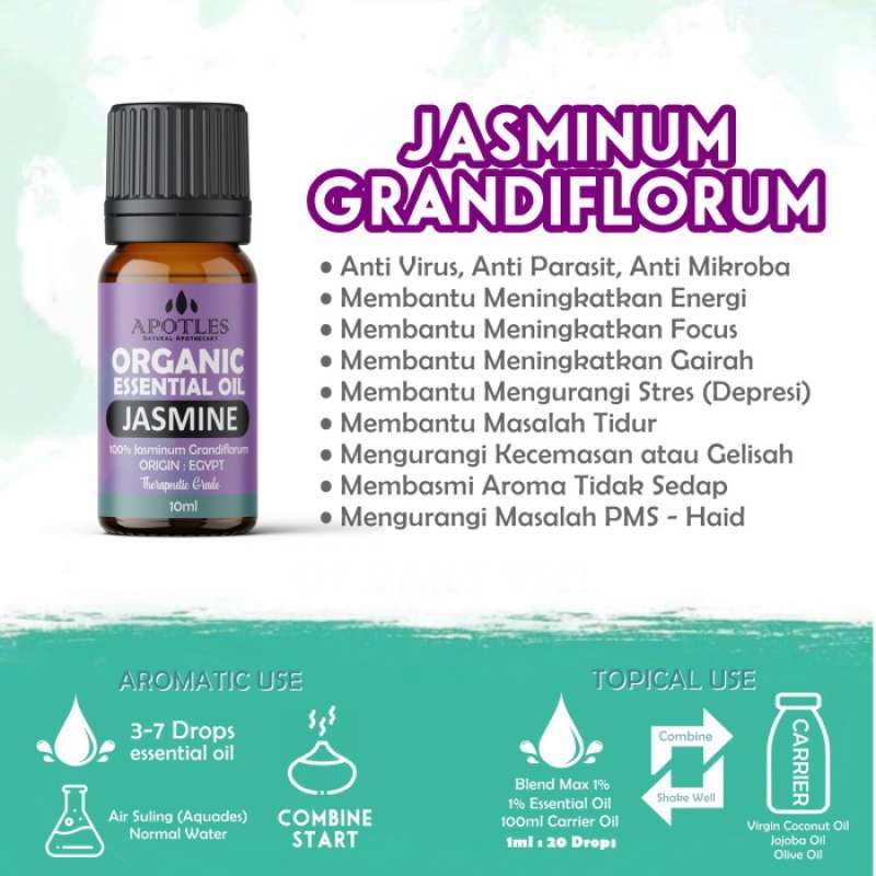 Promo Jasmine Essential Oil - Minyak Aromaterapi Jasmine Bunga Melati ...