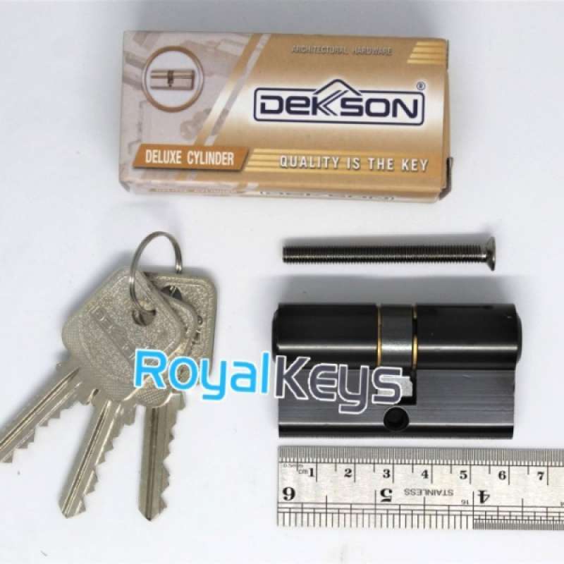 Promo Paket Set Handle Dekson Dekkson Lhtr 0039 Black Hitam Pintu Kayu ...
