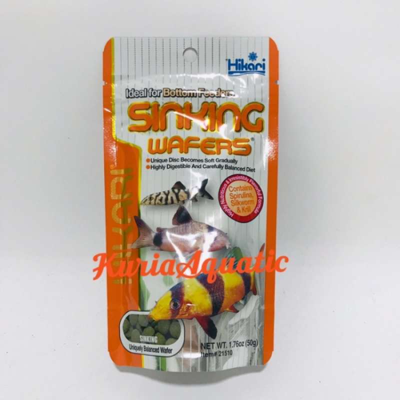 Jual Hikari Tropical Sinking Wafers 50Gr Wafer Pakan Ikan 50 G Gram ...