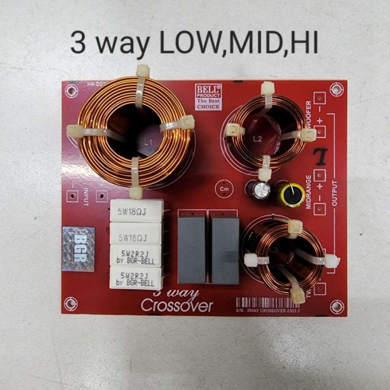 Jual KIT CROSSOVER 3 WAY BELL BGR CROSSOVER PASIF 3 WAY BELL RANGKAIAN ... Jual KIT CROSSOVER 3 WAY BELL BGR CROSSOVER PASIF 3 WAY BELL RANGKAIAN ...