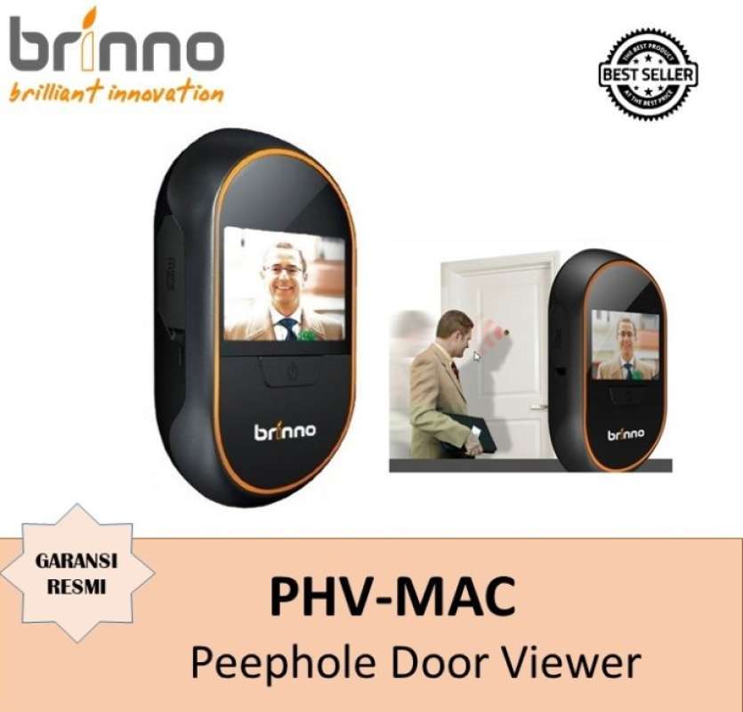 Jual Brinno Phv-mac Peephole Door Viewer / Lubang Intip Pintu Di Seller ...