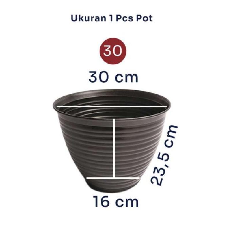 Jual 12 Pcs Pot Tawon Hitam 30cm Di Seller Home Applypart - Cengkareng ...