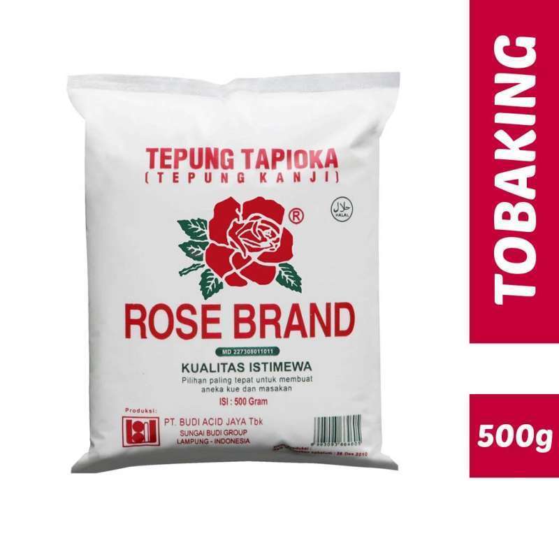 Jual Tepung Tapioka Kanji Rose Brand Rosebrand 500gr Di Seller Toko Mba ...