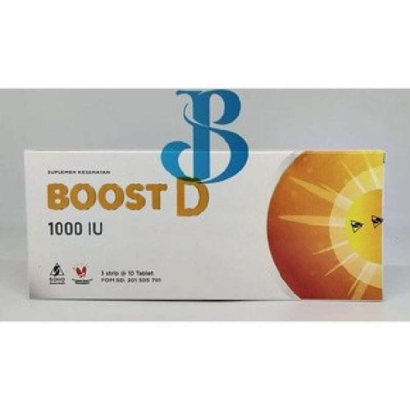 Jual Boost D 1000 Iu Box Isi 30 Tablet Vitamin D3 Di Seller Apotek ...