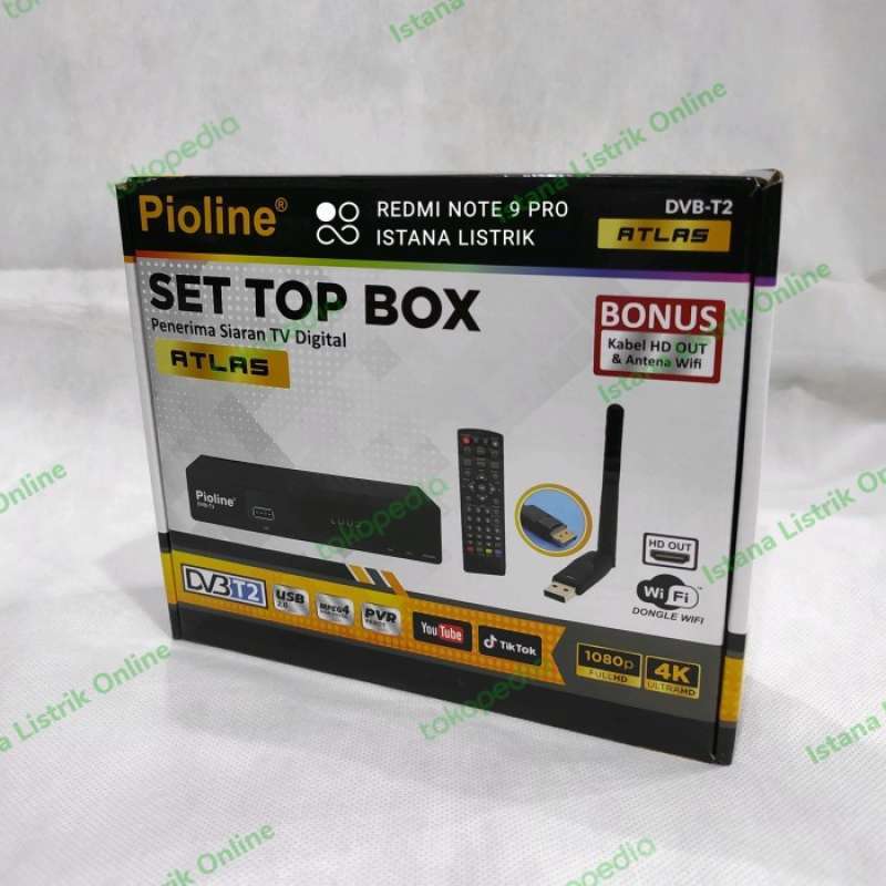 Jual Set Top Box Tv Digital Dvb-t2 Pioline Atlas Di Seller Sweet Shop ...