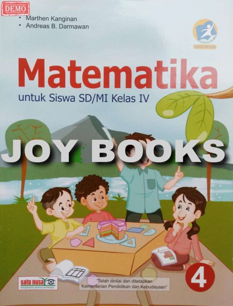 Jual BUKU MATEMATIKA KELAS 4 SD / MI SATU NUSA EDISI REVISI di Seller ...