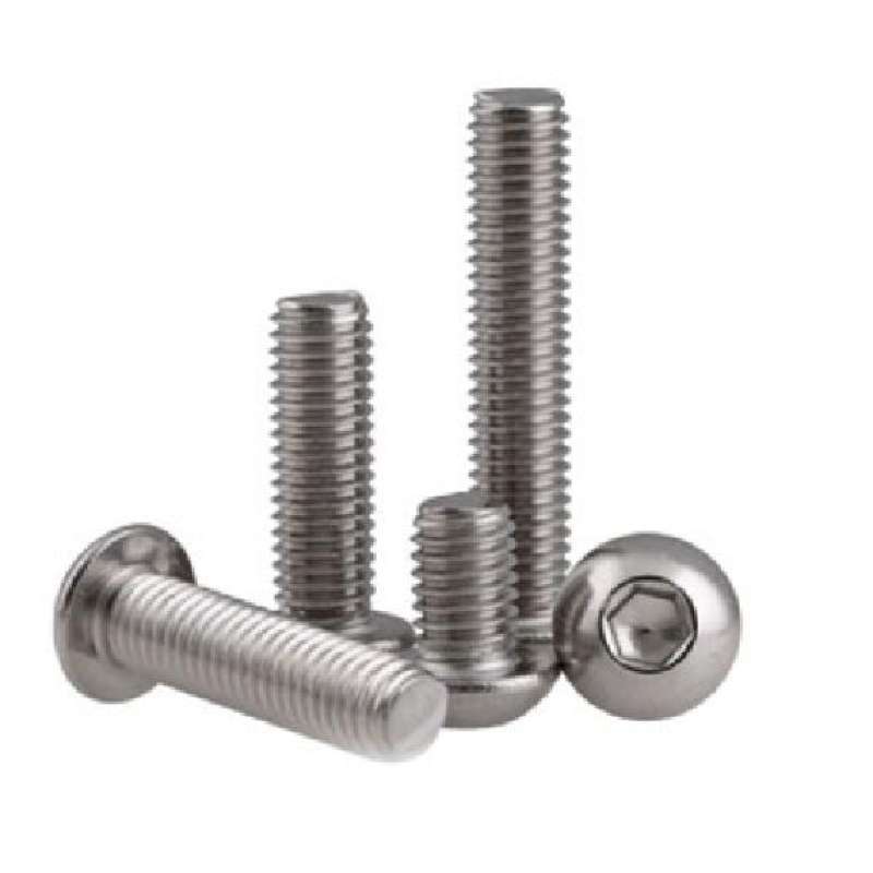 Jual Baut Button L Stainless M6 x 50 Button Head M6x50 Button L SUS 304 di Seller AGUNG TEKNIK ...