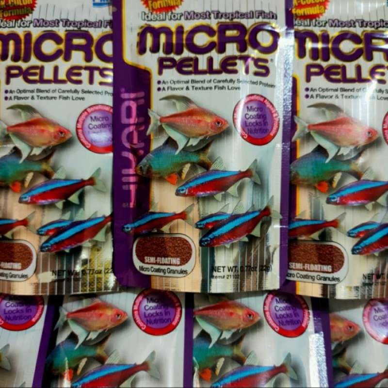Jual Hikari Micro Pellets 22G/ Pakan Ikan/ Pelet Ikan/ Hias di Seller ...