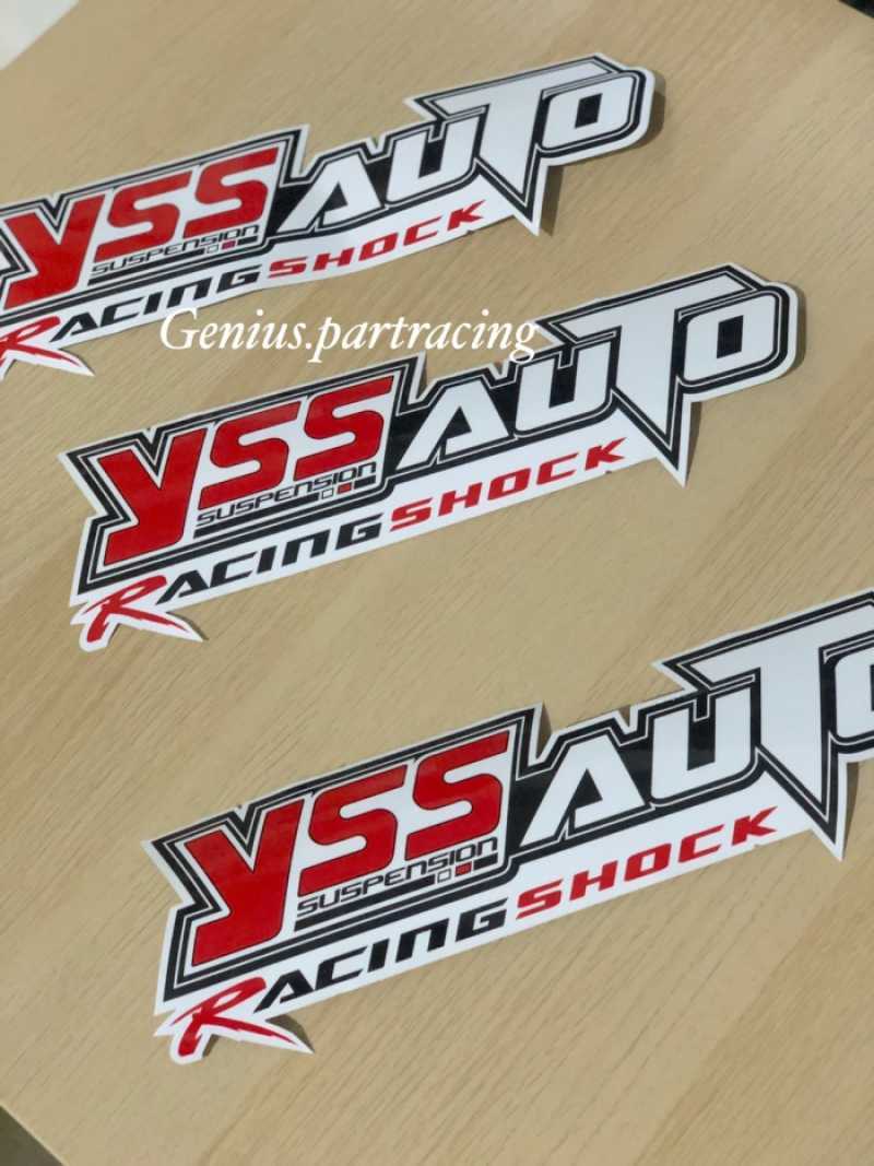 Promo Stiker - Sticker Yss Auto Racing Shock Thailand Diskon 40% Di ...