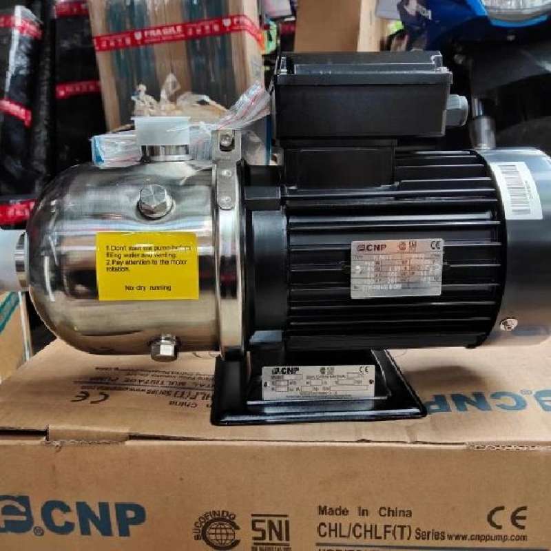 Jual Pompa Air Dorong Cnp Chl 4-40 1phase Pompa Air Multistage Booster Pump Di Seller Mega ...