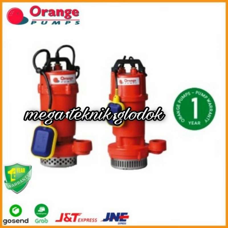 Jual Pompa Celup Submersible Orange SP 600 A Sewage Pump Semi Vortex di ...