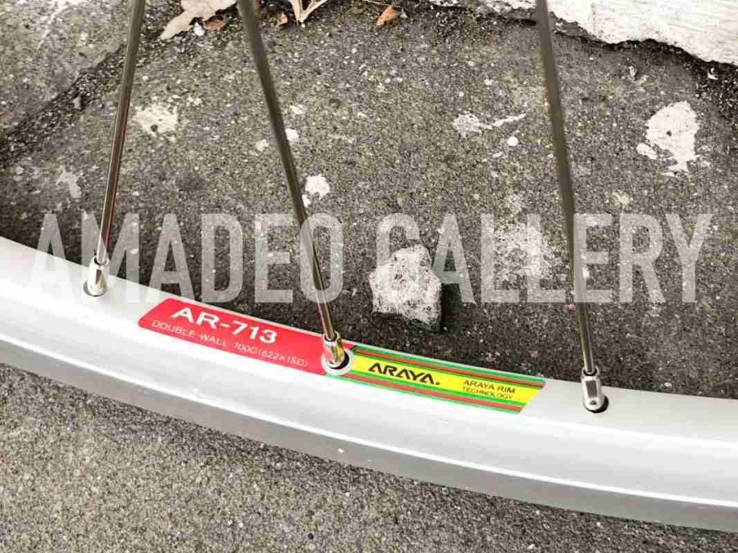 Jual WHEELSET 700C ARAYA AR713 HUB BITEX BEARING SILVER CHROME 36 HOLE ...