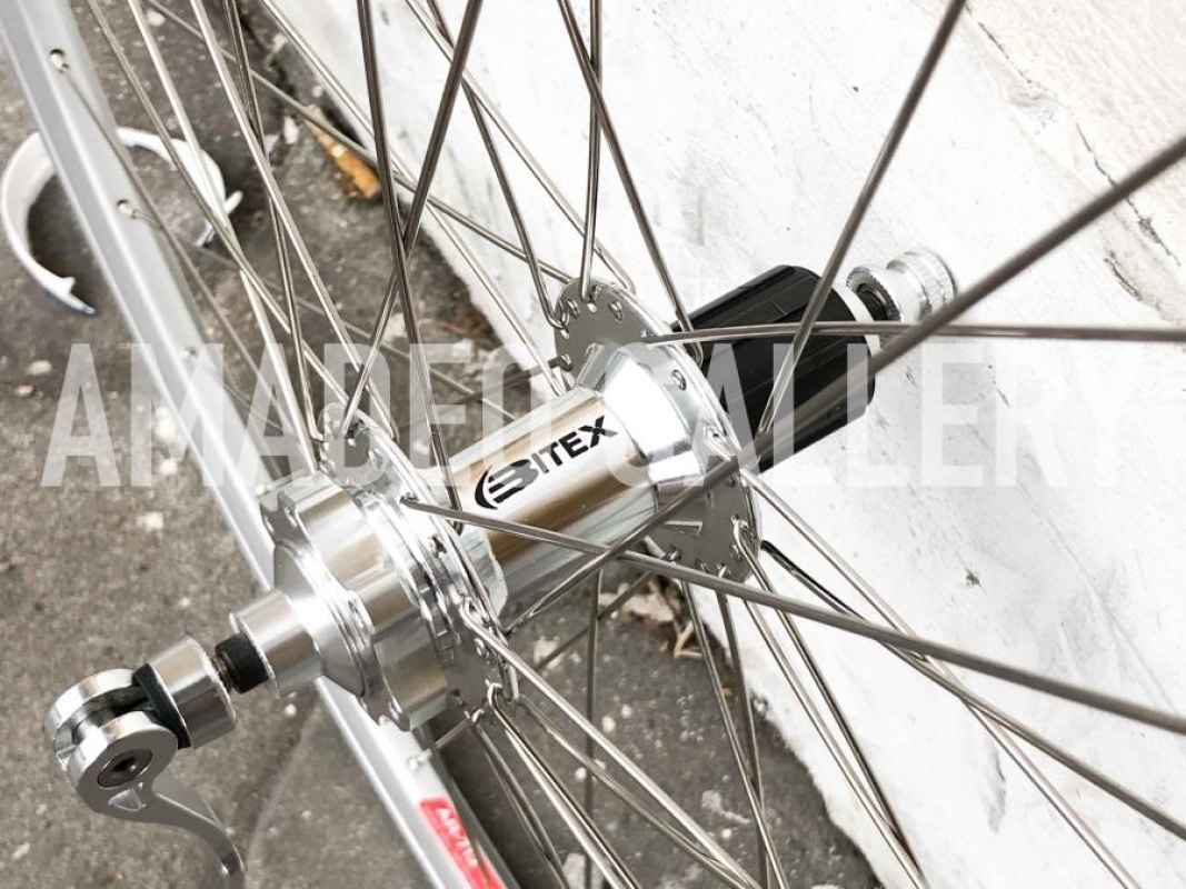 Jual WHEELSET 700C ARAYA AR713 HUB BITEX BEARING SILVER CHROME 36 HOLE ...