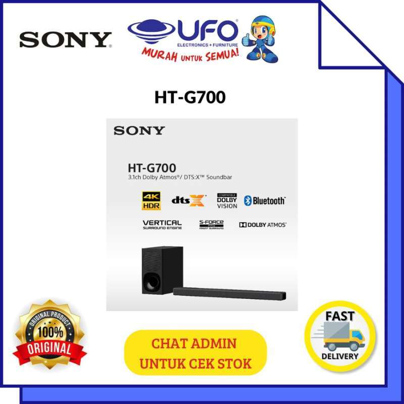 Jual SONY HTG700 SOUNDBAR 3.1CH DOLBY ATMOS di Seller UFO Elektronika ...