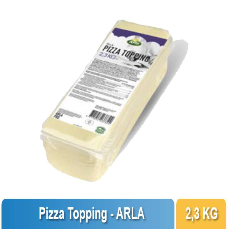 Jual ARLA - Pizza Topping Block 2,3 Kg / Keju Mozzarella Blok di Seller ...