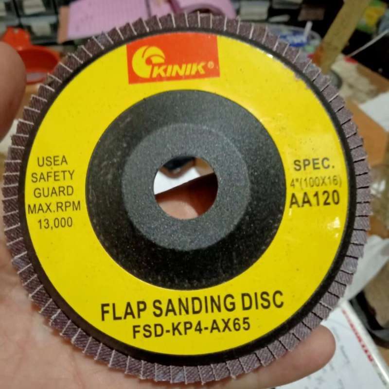 Jual Kinik Flap Disc Amplas Susun 4inchi Di Seller Dikong Teknik ...