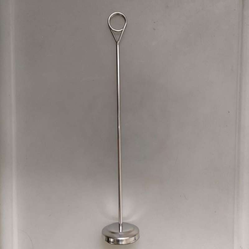 Jual Menu Card Holder 30 Cm Bulat Table Number Stand Tiang Di Seller ...