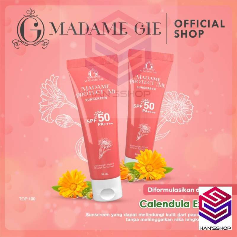 Jual Madame Gie Madame Protect Me Sunscreen SPF 50 PA +++ With ...