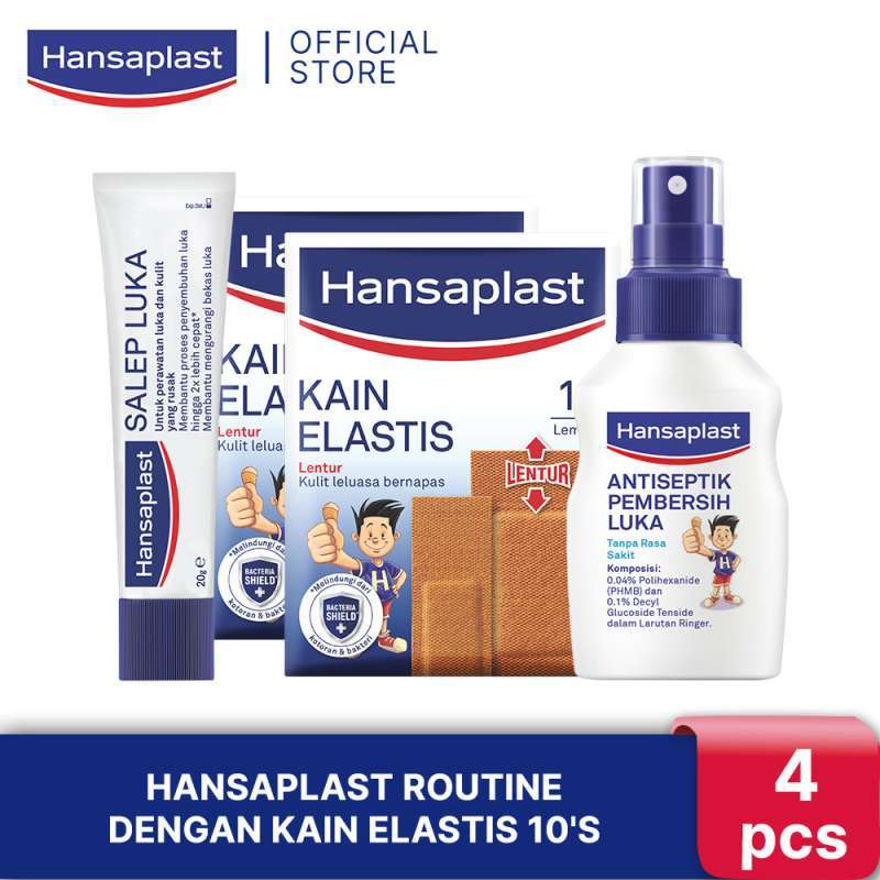 Jual Hansaplast Routine Alat P3K - Plester, Salep & Cairan Pembersih ...