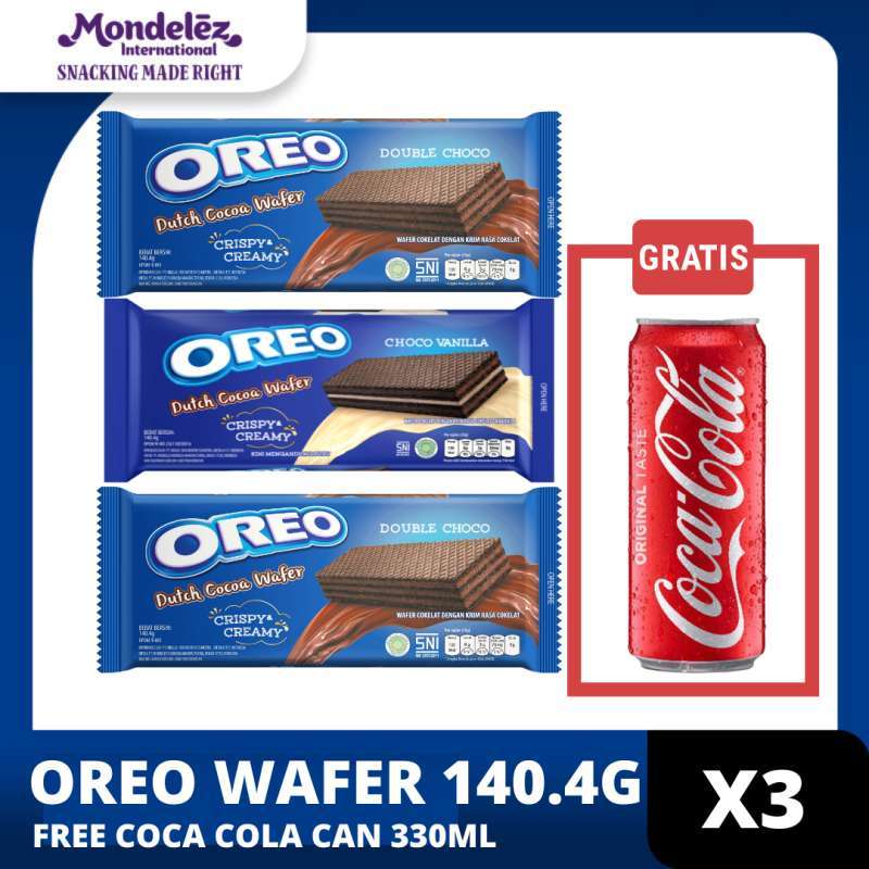 Jual Paket Bundling Oreo Wafer x Coca Cola [670 g] di Seller Bliblimart ...