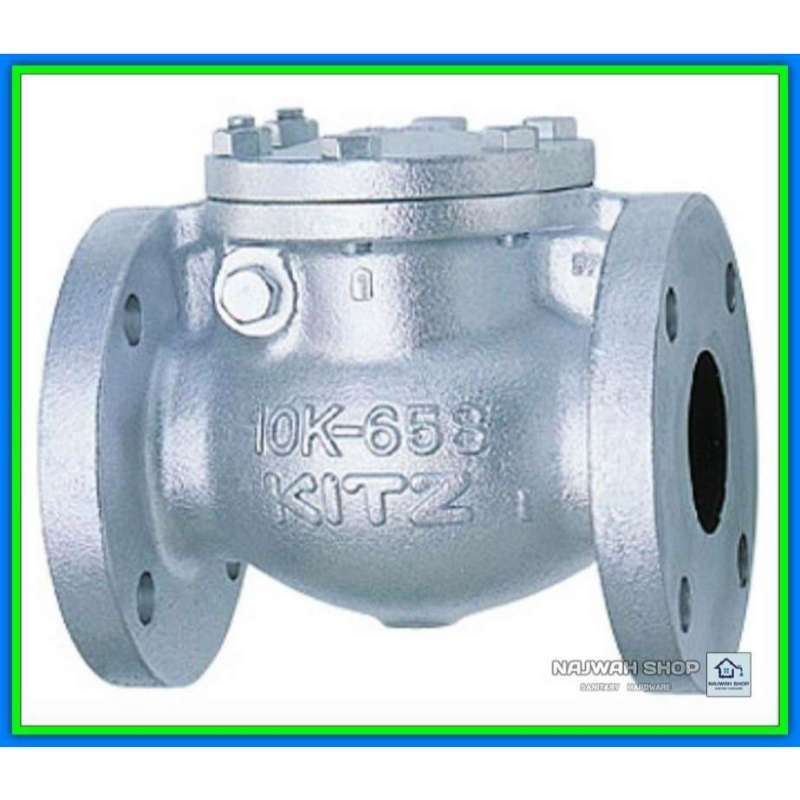 Promo Swing Check Valve / Klep Tabok 1.5 Inch Kitz Tuslah Klep Cast ...